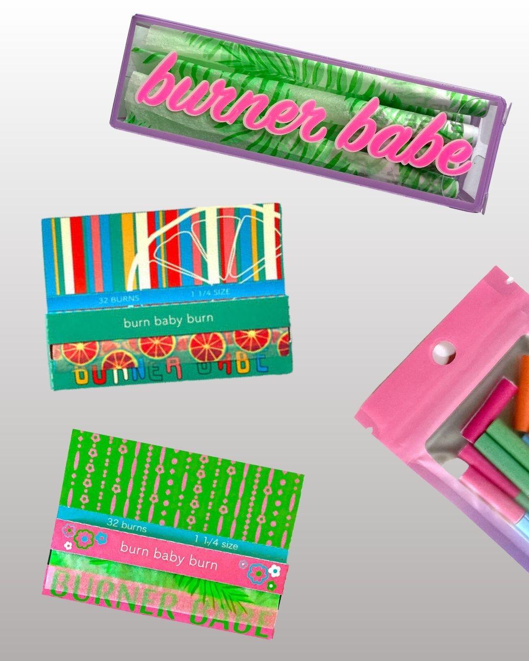 Tropical Bundle Joint Set- Printed Aesthetic Rolling Papers- PARA