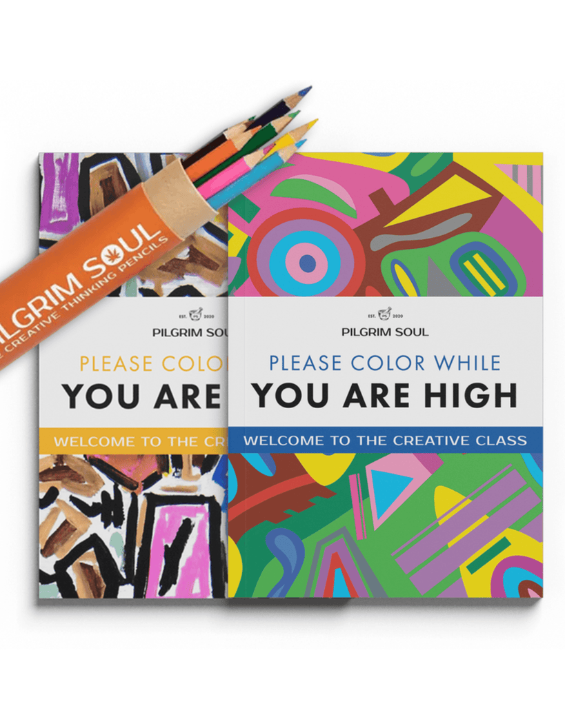 high coloring book nearby