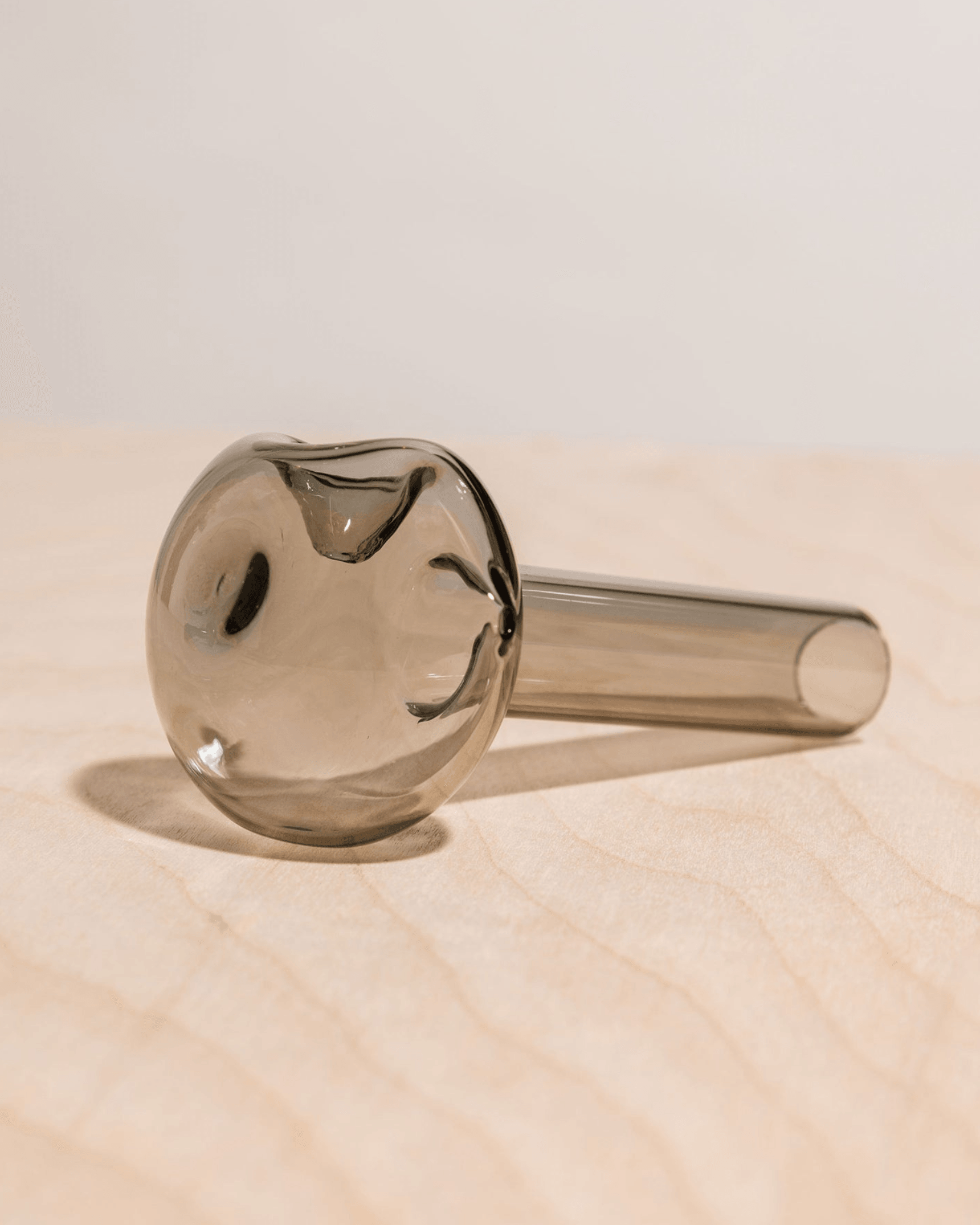 Oval Glass Pipe - Twist Classic Glass Spoon Pipe- Shop at PARA